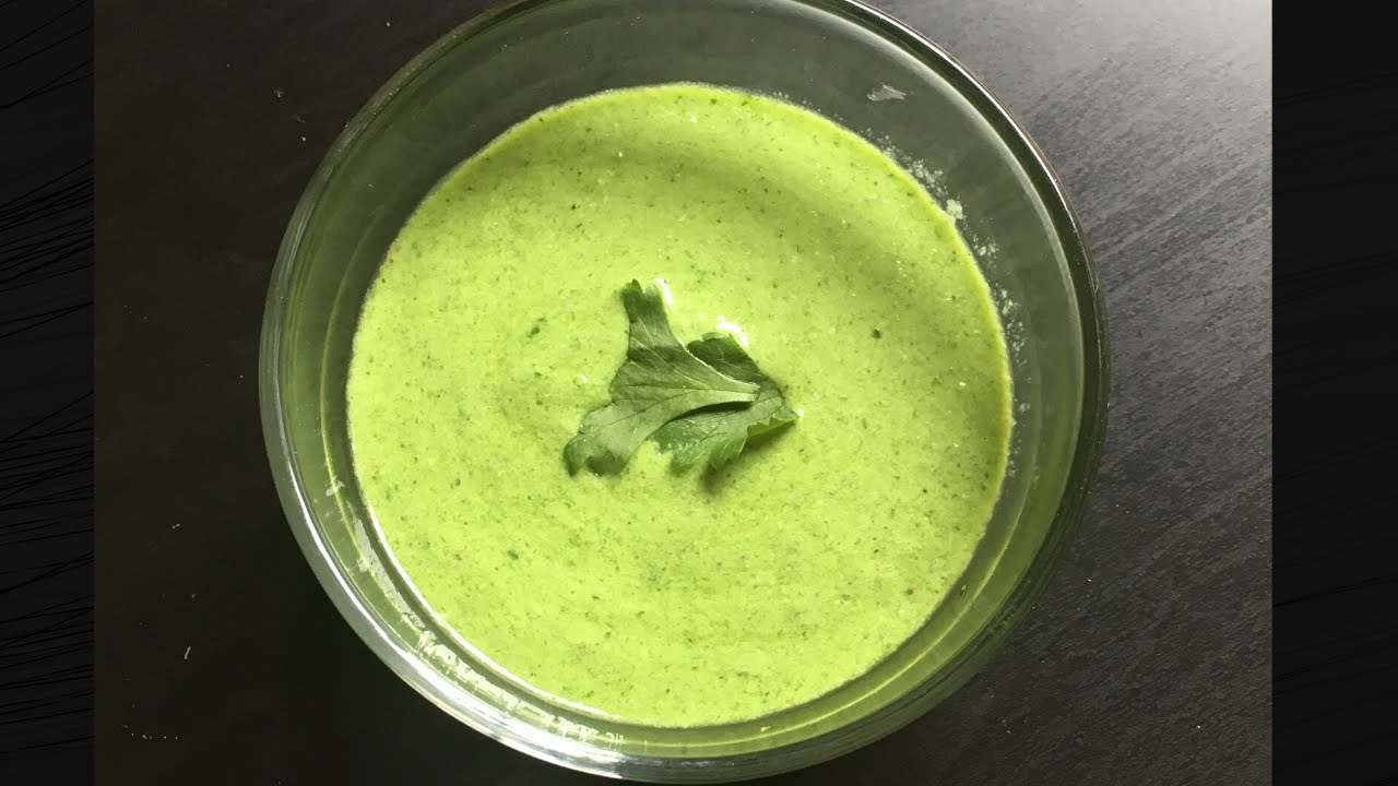 Mint Chutney Recipe | Restaurant Style Pudina Chutney Dip for Starters ...