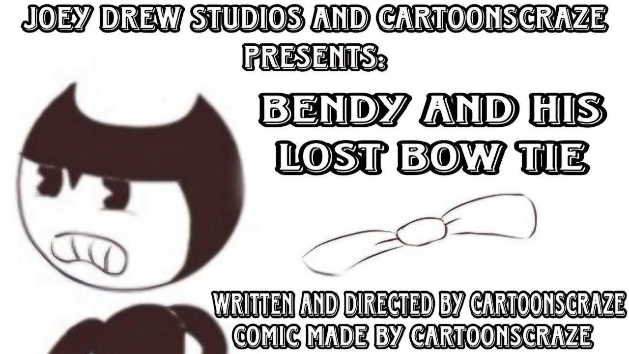 A Bendy Comic Dub: Bendy and his lost bow tie FT: @DaneSpurrell and ...