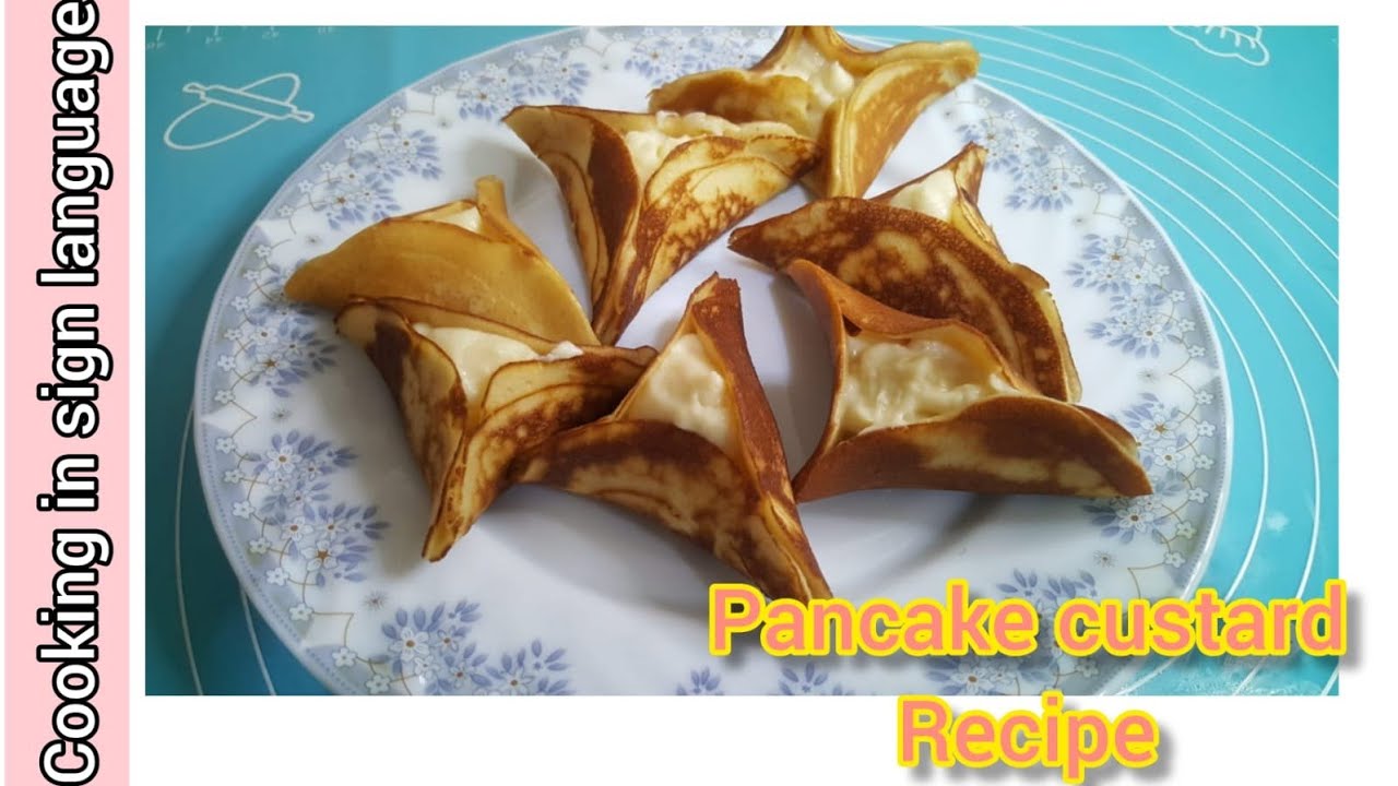 pancake custard recipe - YouTube