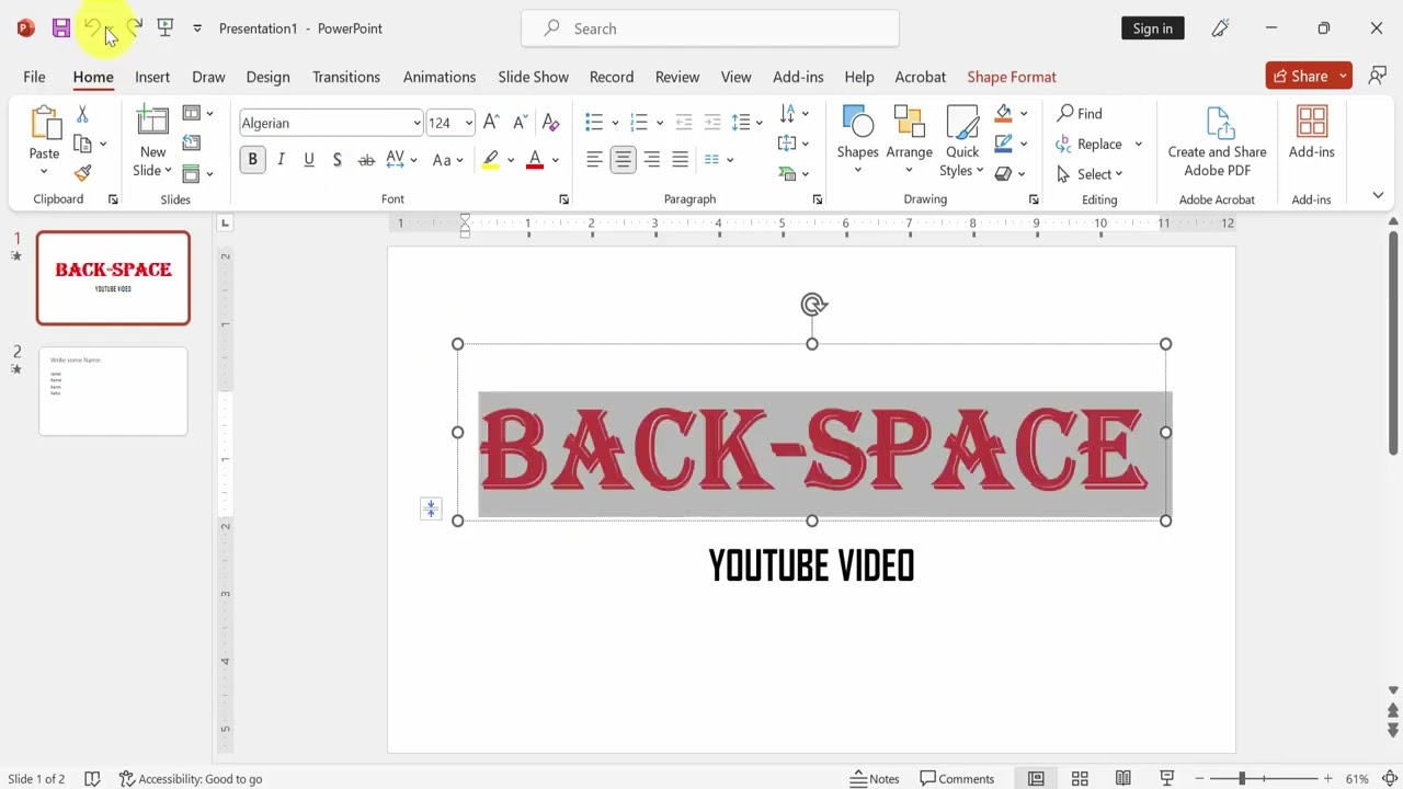 How To Remove Clear Formatting In PowerPoint YouTube How To Remove Clear Formatting In PowerPoint YouTube