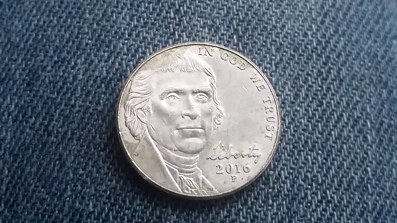 2016 P JEFFERSON NICKEL - YouTube