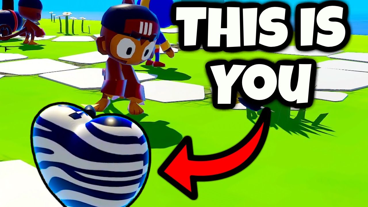 Bloons Tower Defense But YOU'RE The Bloons! (NEW Bloons Game) - YouTube