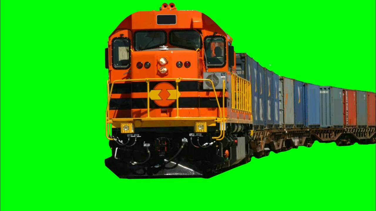 Train green screen video I BirammaSakthiTech - YouTube