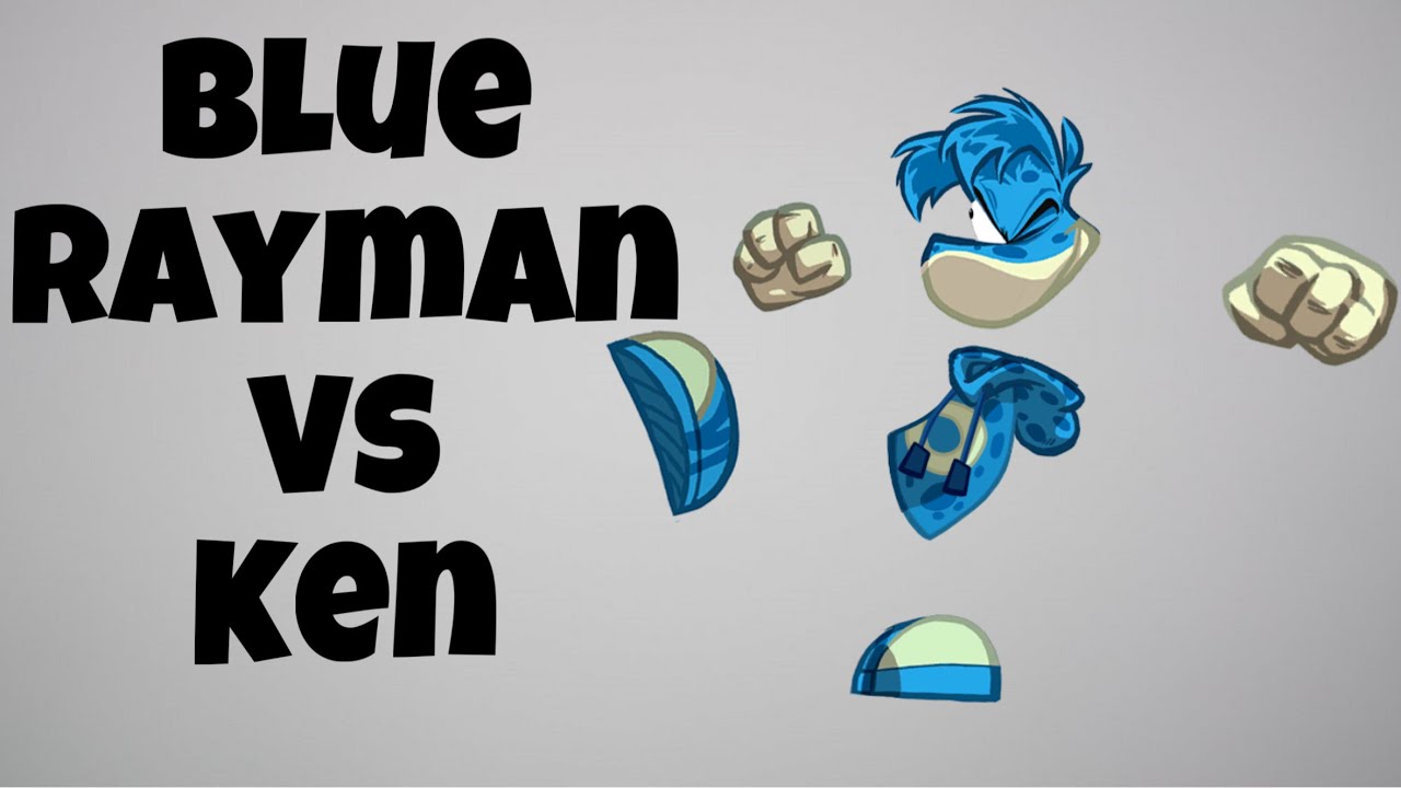 Super Smash Bros Ultimate - Blue Rayman vs Ken (SSBU) - YouTube