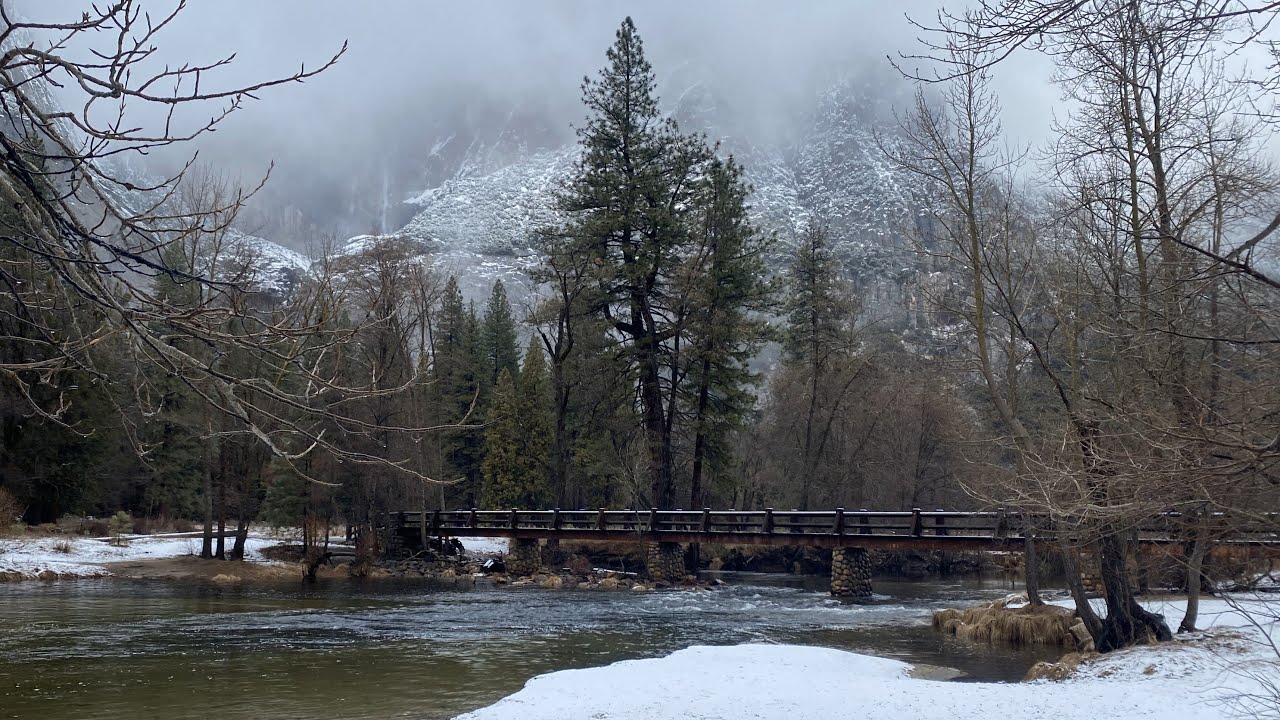 Swinging Bridge - Yosemite National Park - YouTube