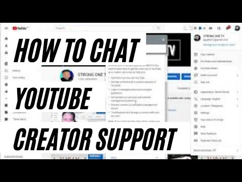 how to contact youtube creator support team | live chat with yt - YouTube