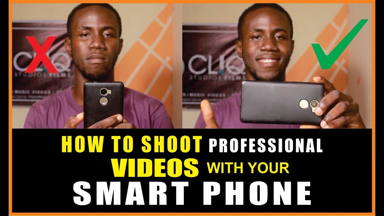 5 Tips to shooting professional Videos with your smart phone - YouTube