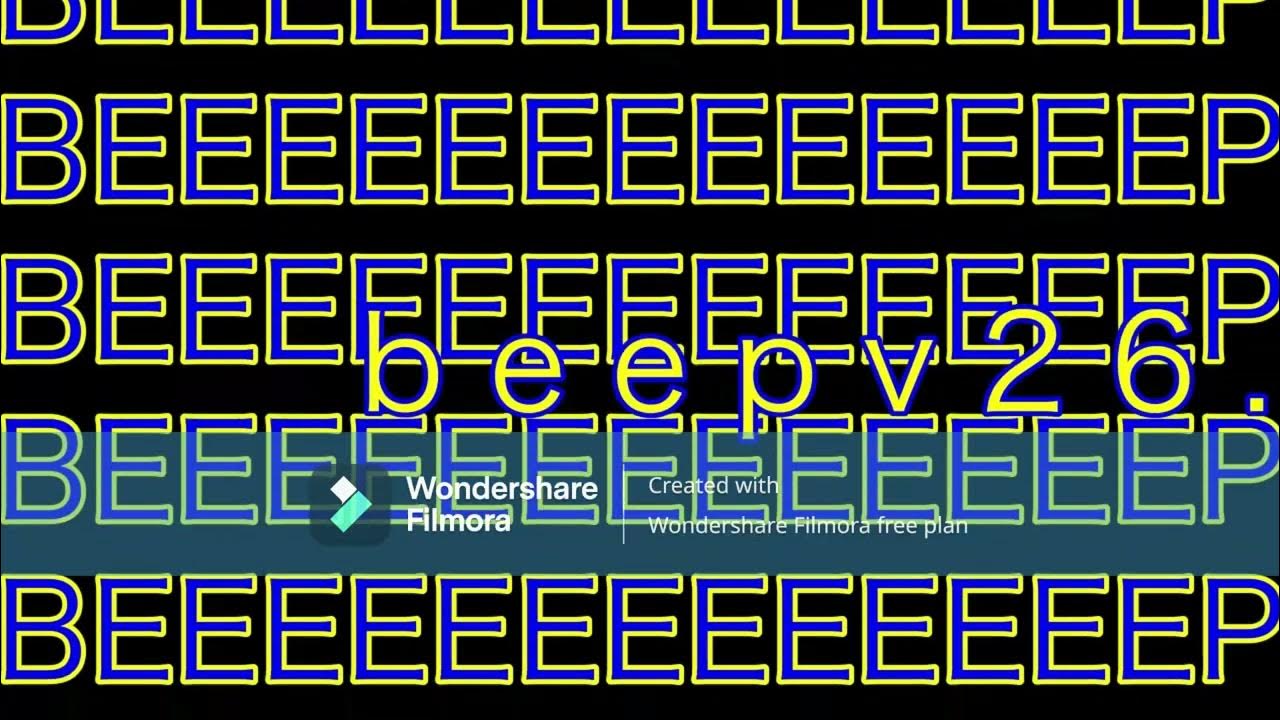 beep v26 versions a to f + all I and II - YouTube