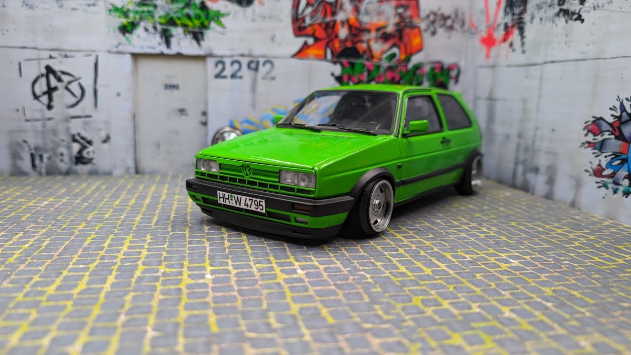 Golf 2 | VR6 | Formel K Nachbau | 1:18 Final |#diecast - YouTube