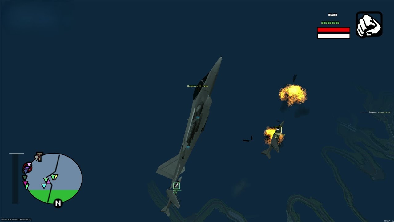 Hydra Dogfight MTA FRP | [DDT]Nure destroys [SW]Yousef & [TC]Joseph ...