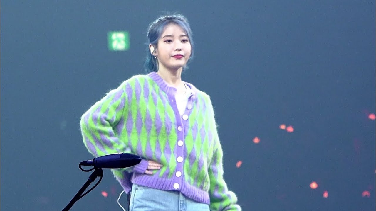 [4K] 191123 아이유 (IU) - 레옹 Leon 서울 공연 앵앵콜 2019 투어 콘서트 러브, 포엠 by veneto ...