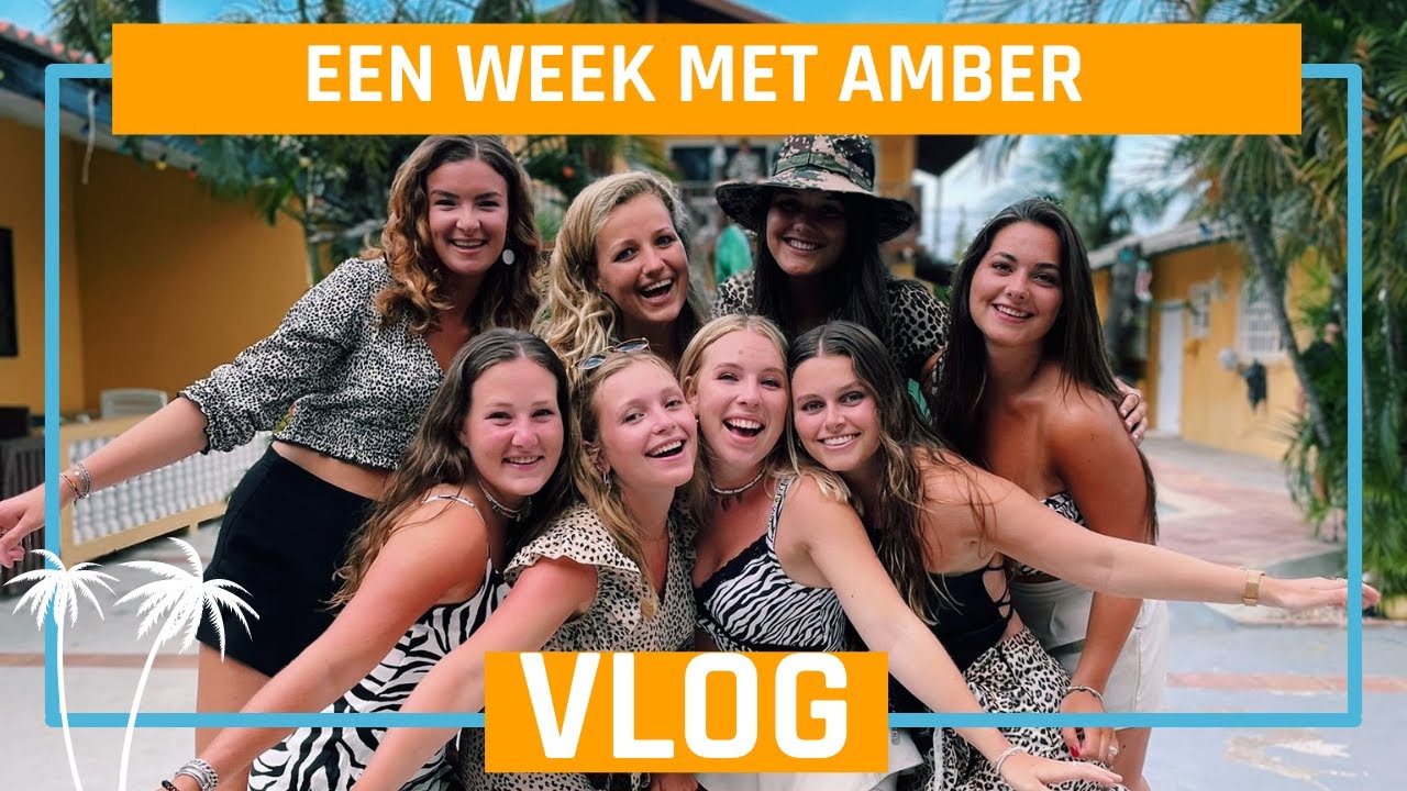 Amber VLOG #7 Welkomstevent, Kanoën, Christoffelberg - YouTube