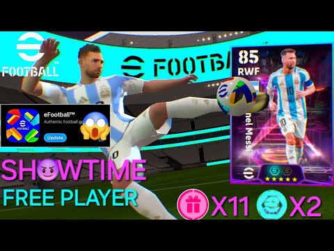 How To Claim And Train Showtime Double Booster Messi Pack For Free😱🔥 ...