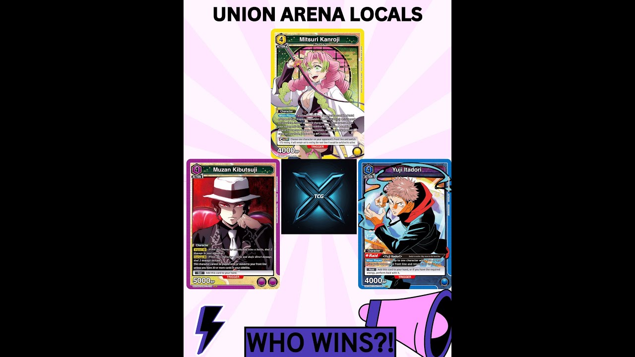 Union Arena TCG - Locals Gameplay Video - Week 6 - Hashira Trials - YouTube