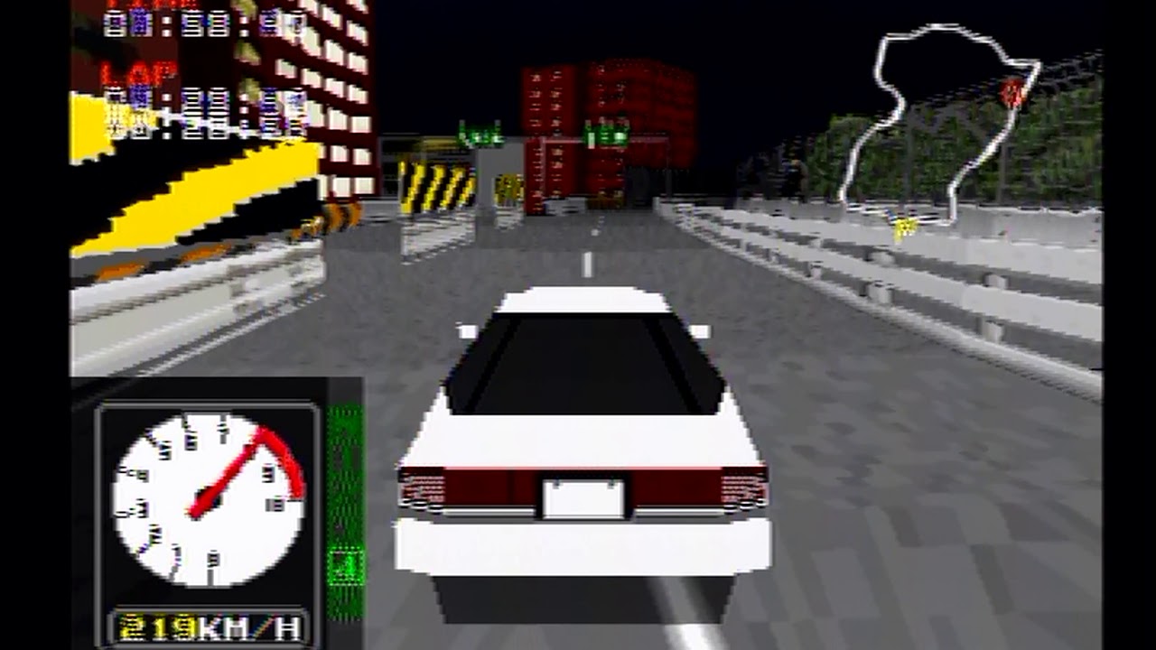 【PS1】C1 Circuitをアタック A70スープラ - YouTube