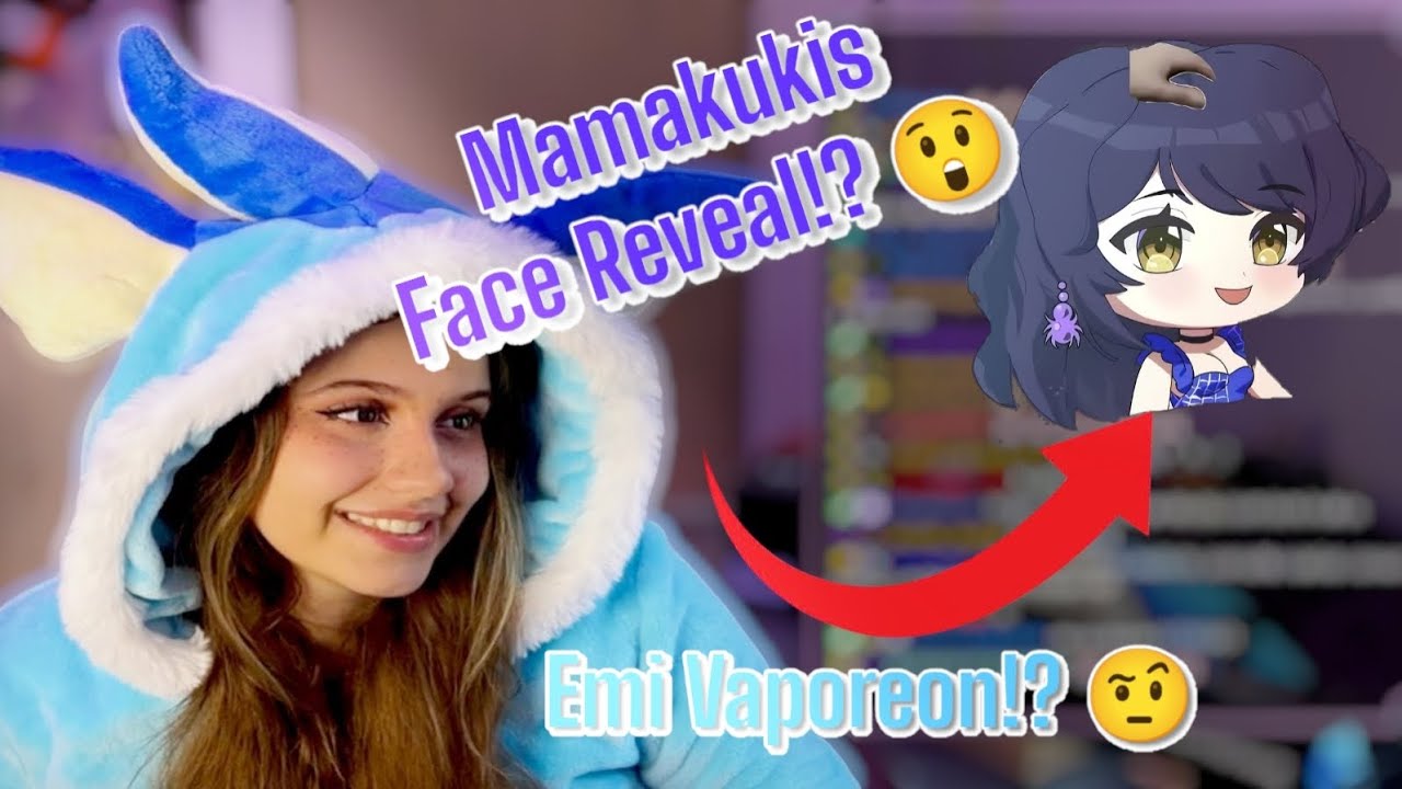 Mamakukis Face reveal! 😲 Emikukis Vaporeon! 🤨 - YouTube