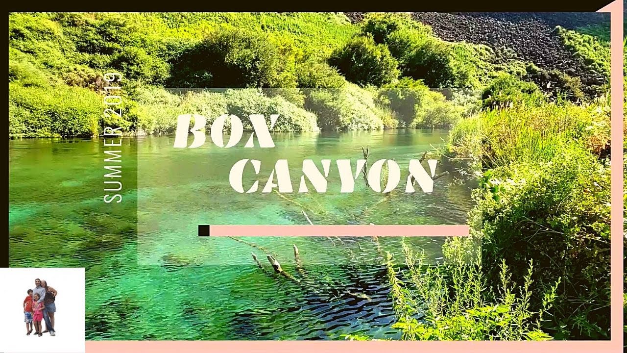 HIKING and EXPLORING the BEAUTY of BOX CANYON, Idaho. Summer 2019. Part ...