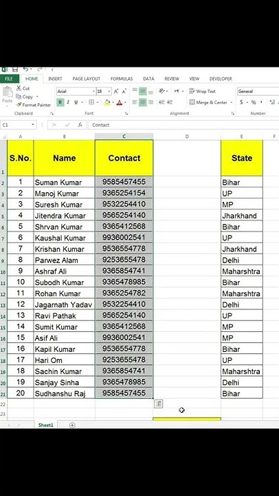 To quickly move columns in Excel without overwriting existing data | #shorts - YouTube