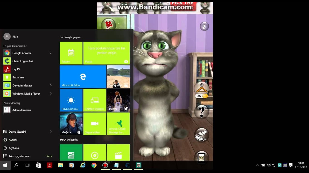 Windows 8 -10 Talking Tom 2 Altın Hilesi - YouTube