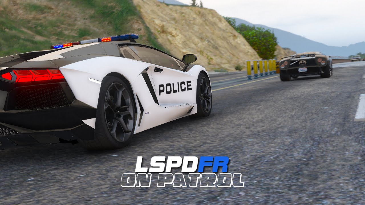 LSPDFR - Day 34 - Lamborghini Highway Patrol - YouTube