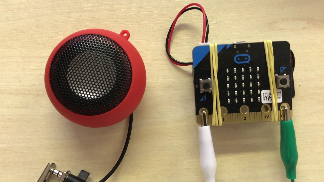 BBC micro:bit motion-based synthesiser demonstration - YouTube