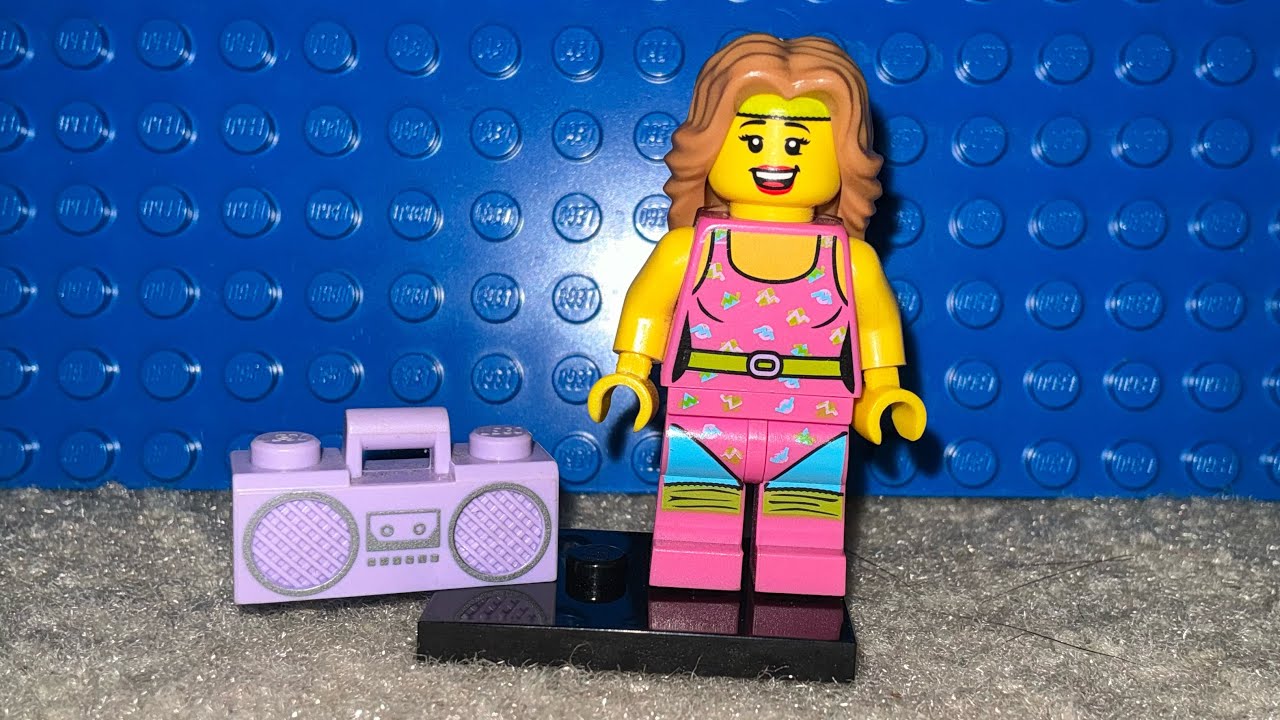Lego Collectible Minifigure (CMF) Series 5 Fitness Instructor Review ...