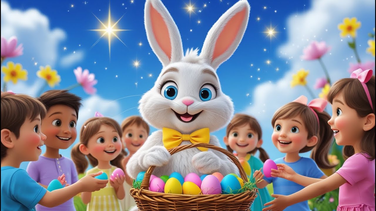 🐰🎶 Iepurasul de Paste – EPISODUL 3 - Cantec pentru Copii de Paste 🎶 Desene Animate cu Iepurasul🌸 ...