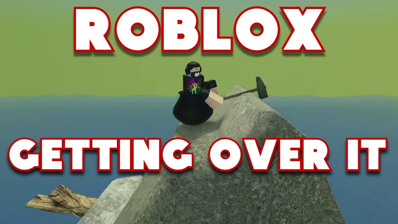 Getting Over It in ROBLOX? - YouTube