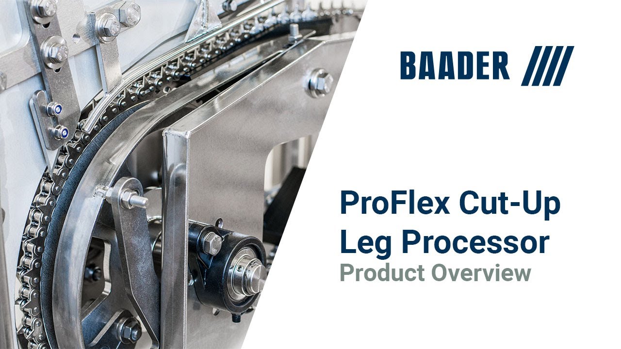 BAADER ProFlex Cut-Up Leg Processor - YouTube