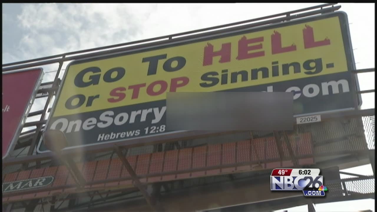 Controversial Religious Billboards Stirring Up Outrage Among Drivers ...