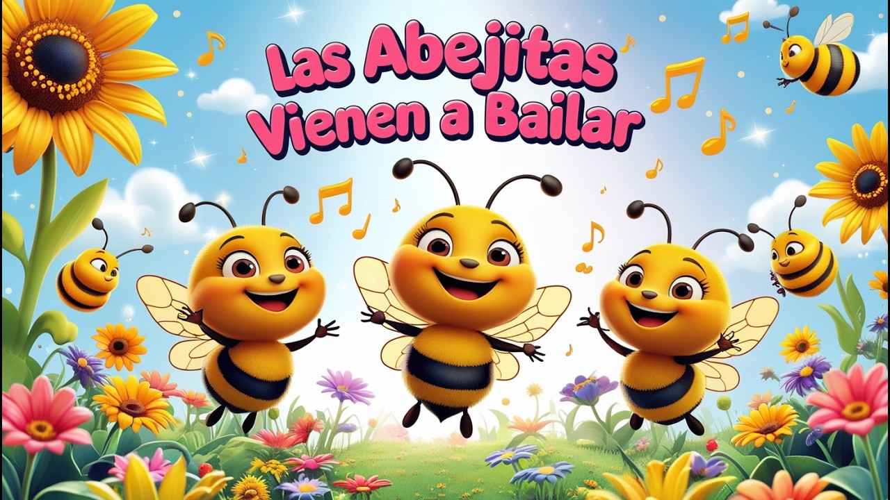 La canción de las abejitas - Canciones Infantiles - YouTube