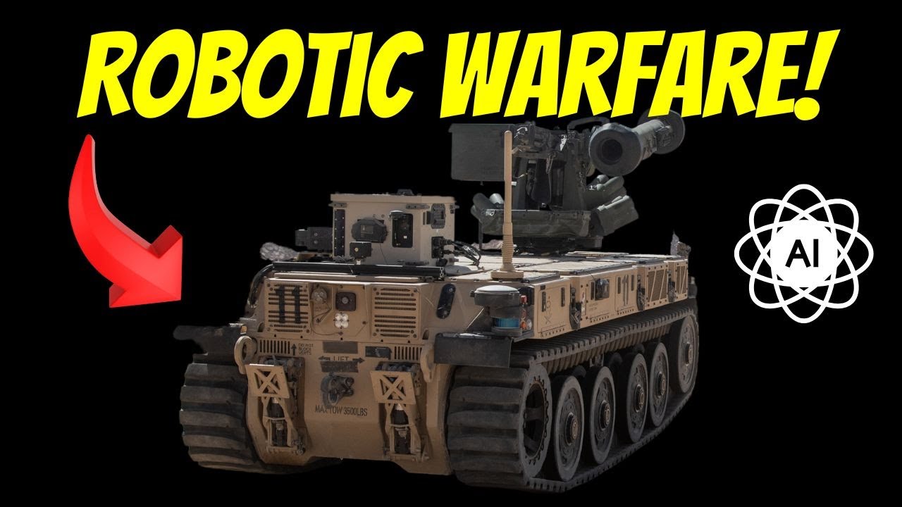 GAMECHANGING Robotic Warfare With These Robotic Combat Vehicles! - YouTube