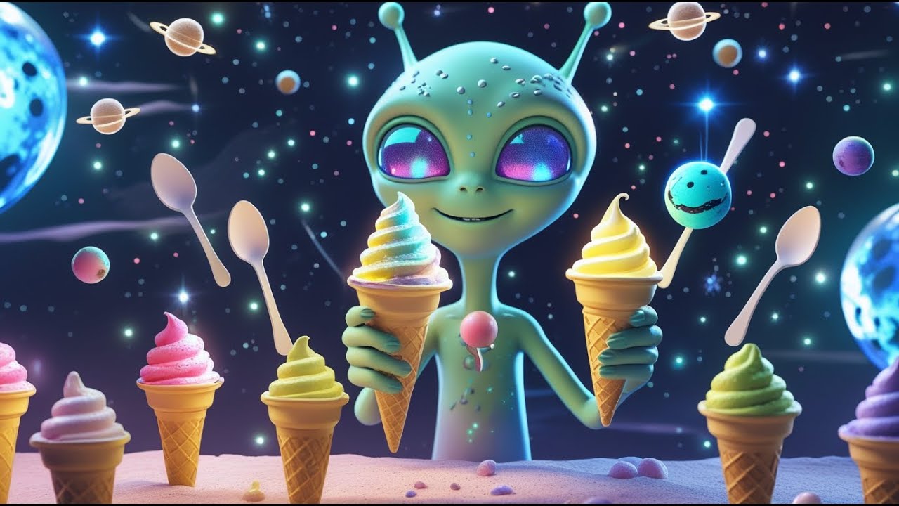 The Alien’s Ice Cream Shop | Where every scoop is out of this world ...