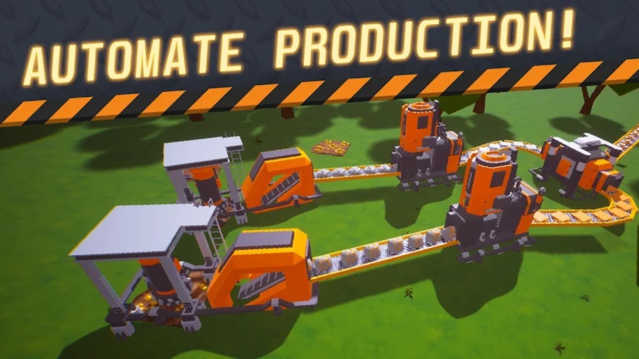 Scrap Factory Automation Gameplay Android - YouTube
