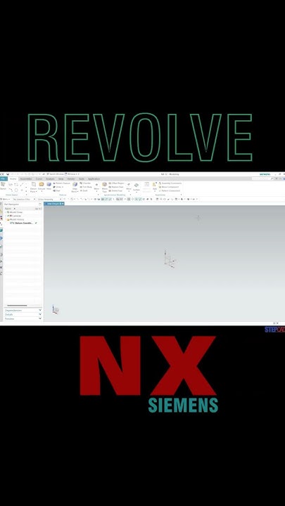 Revolve Command | Siemens NX Tutorial #siemensnx #nxcad #cad #cadsoftware #cadtutorial - YouTube