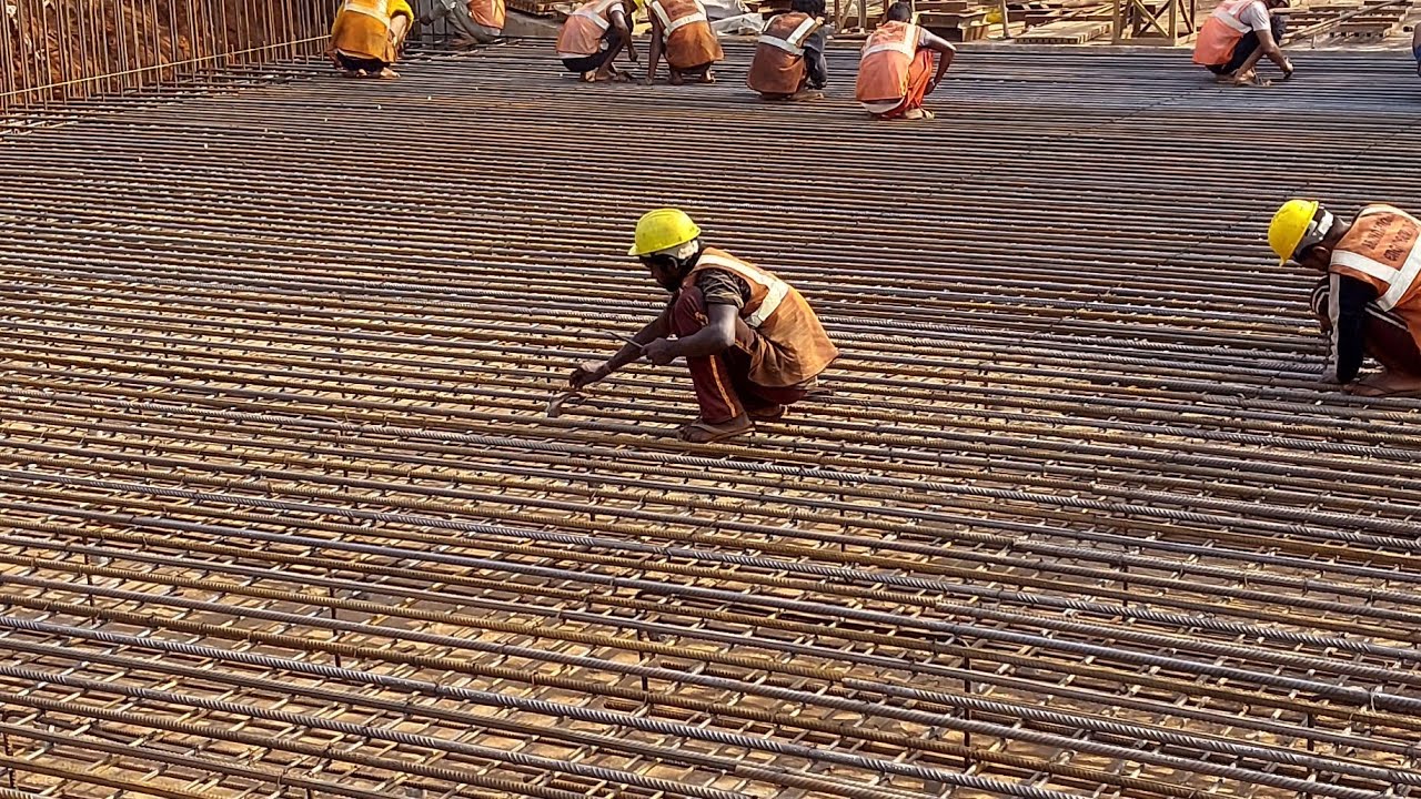 Box culvert slab reinforcement, shuttering & staging(scaffolding ...