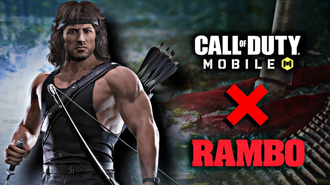 RAMBO VA LLEGAR A COD MOBILE Y WARZONE! PRIMERA COLABORACION DE COD ...