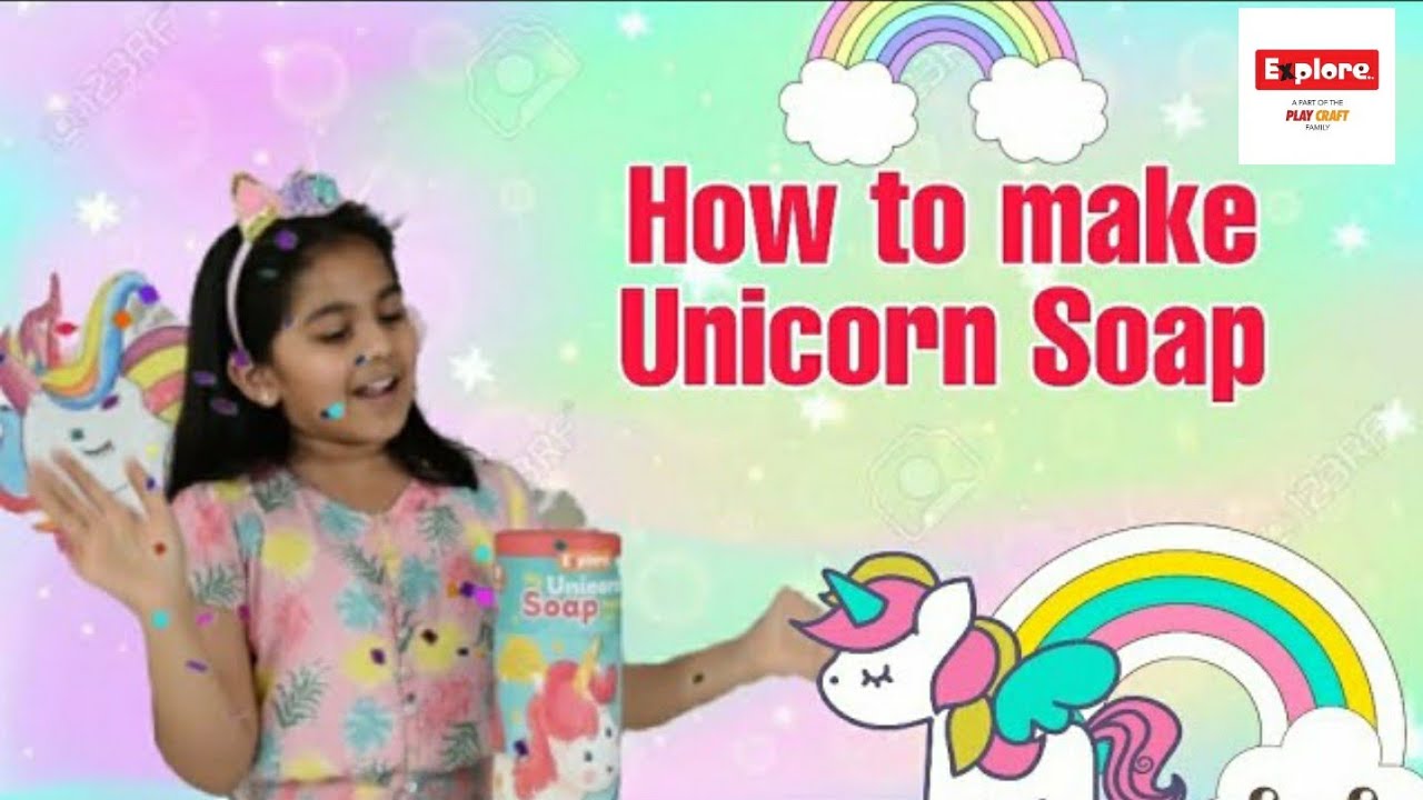 Explore My Unicorn Soap Making Lab || Unboxing & Review || Unicorn ...