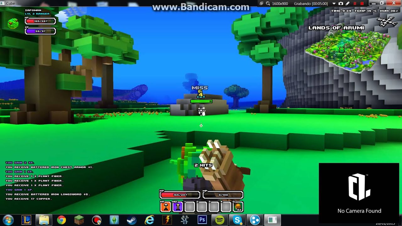 Mas Mobs y mas XP! || CUBE WORLD EP 3 || GABI - YouTube