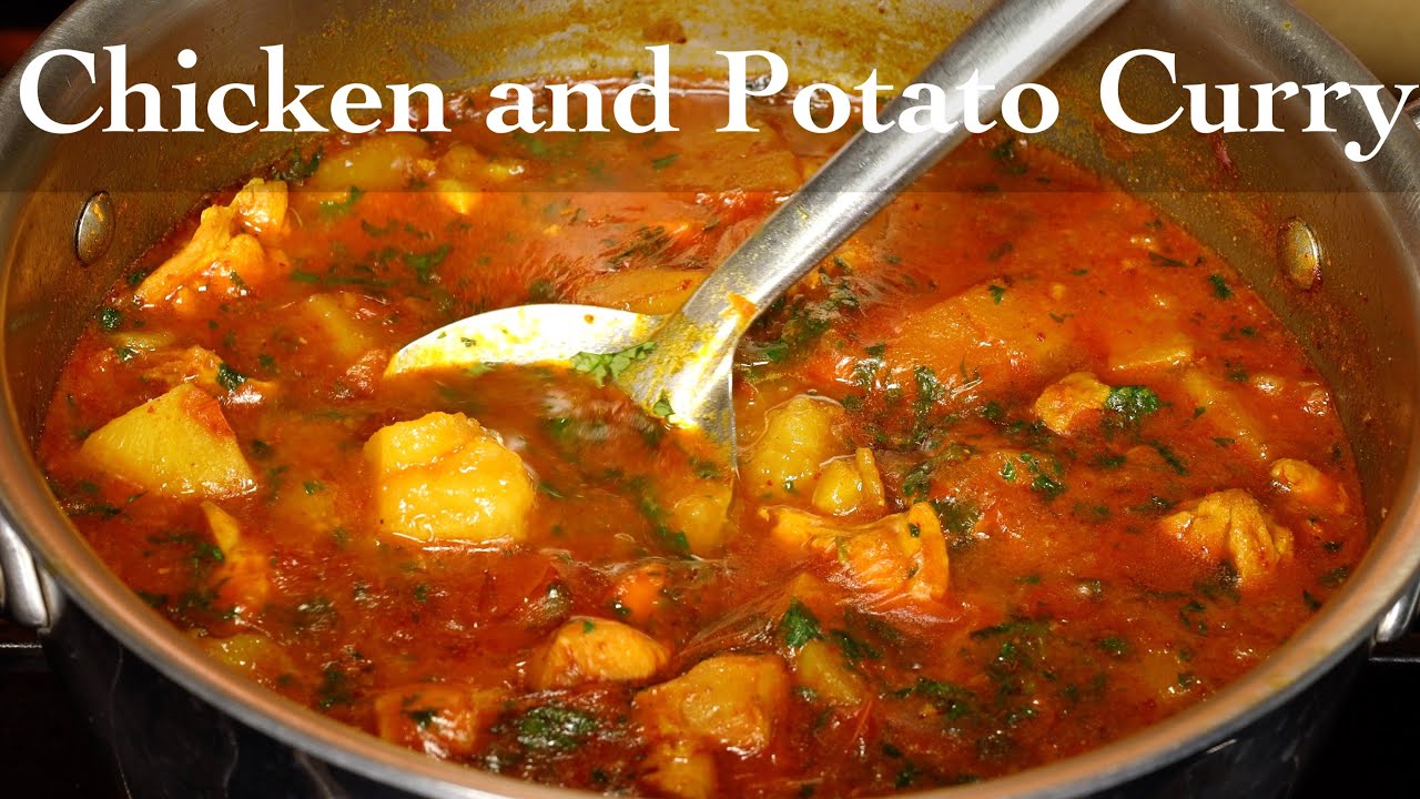 Tasty Chicken Aloo Curry | Chicken Curry With Potatoes | Chicken Aloo ...