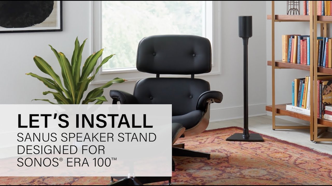 Sonos Era 100™ Speaker Stand Install | Quick and Easy - YouTube