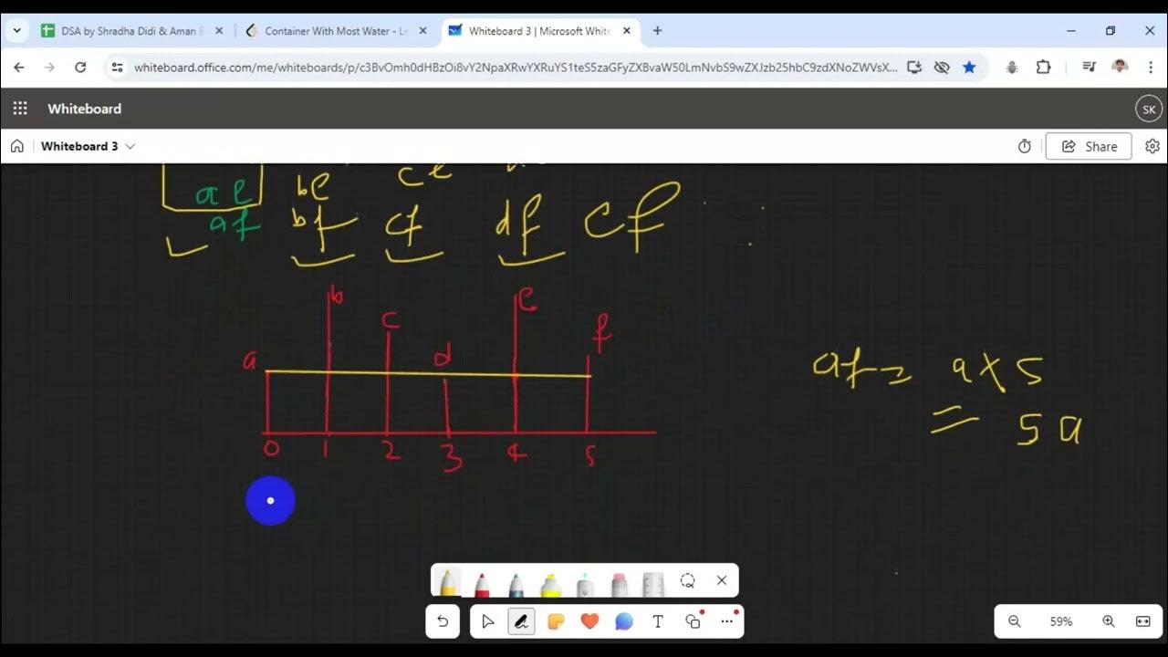 Container with Most Water - Leetcode 11 | DSA Sheet | Arrays - YouTube