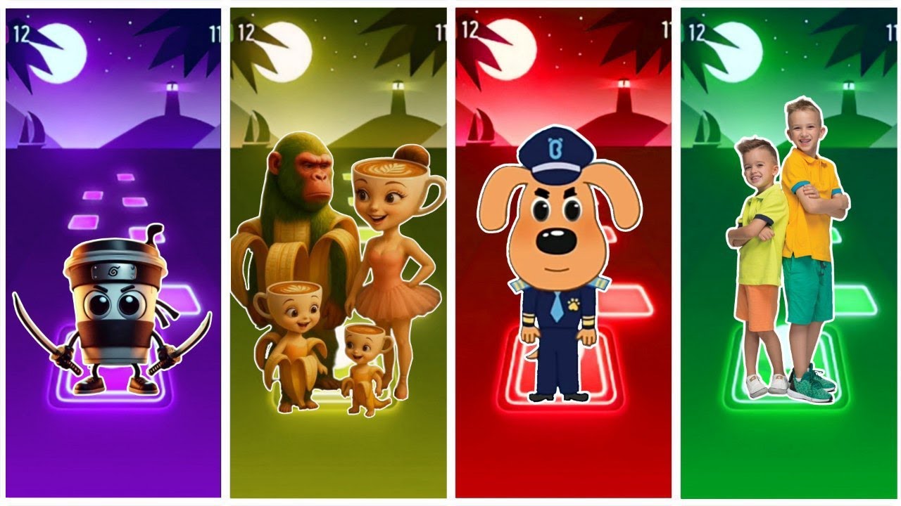 Cappuccino Assasino's 🆚 shimpanzino bananino 🆚 Sheriff Labrador 🆚 Vlad ...