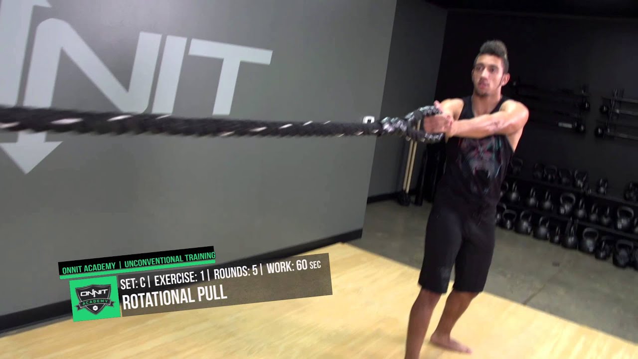 Battle Rings Partner Training Workout - YouTube