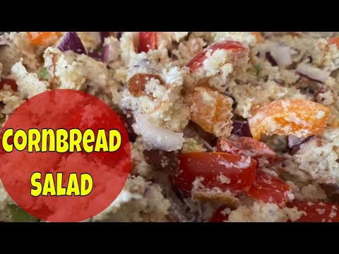 Real Southern Cornbread Salad - How to Make Authentic, Southern Cornbread Salad from Scratch