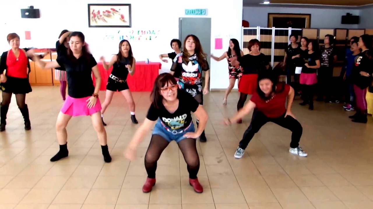 DROP IT LOW - Line Dance (by Pooi Kuan, Kickick LineDance) - YouTube