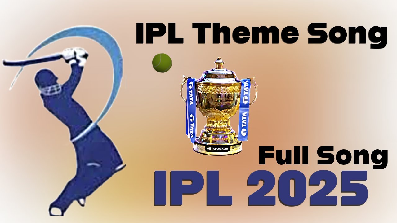 IPL Theme SONG 2025 | #ipl #iplringtone #csk #rcb #mi - YouTube