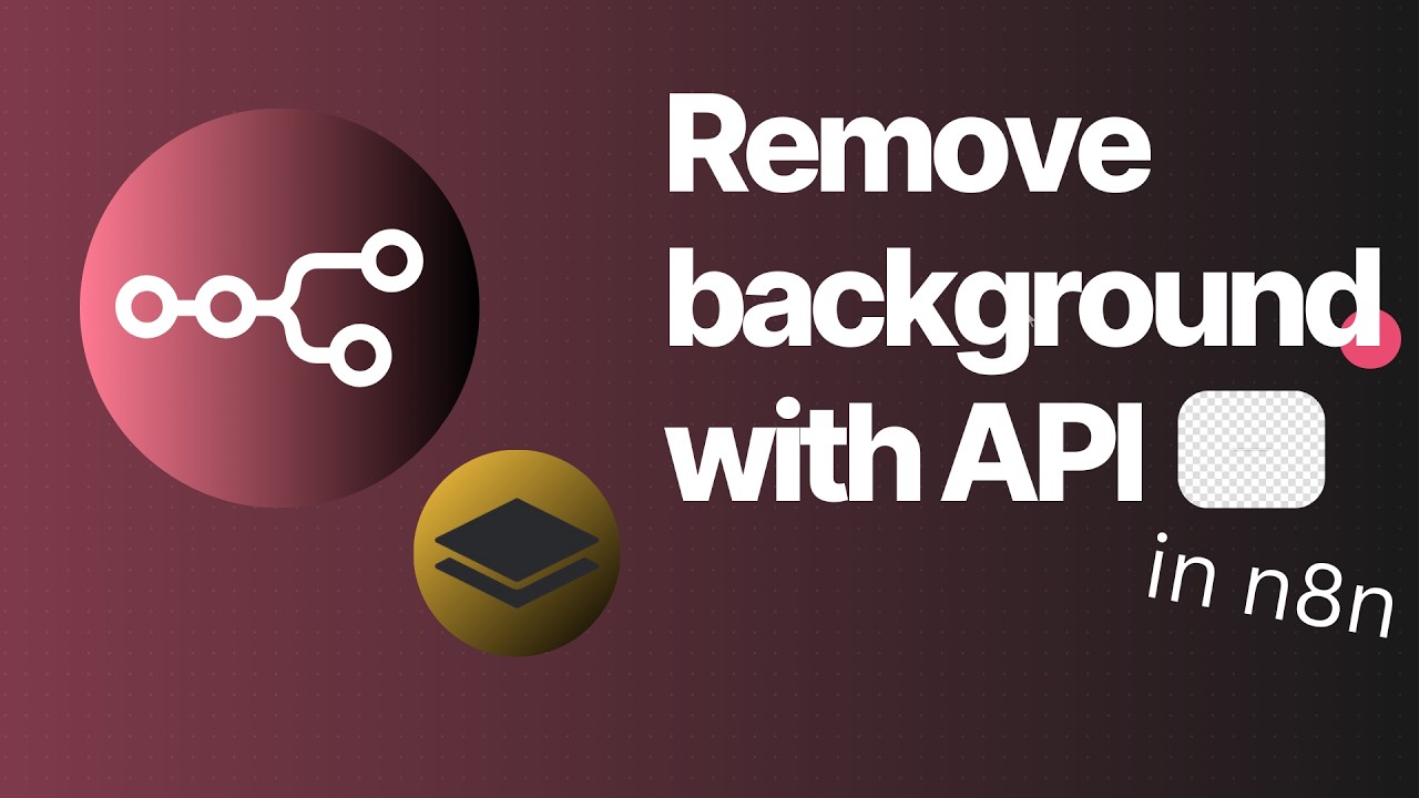 How to remove image backgrounds in n8n with an API - YouTube