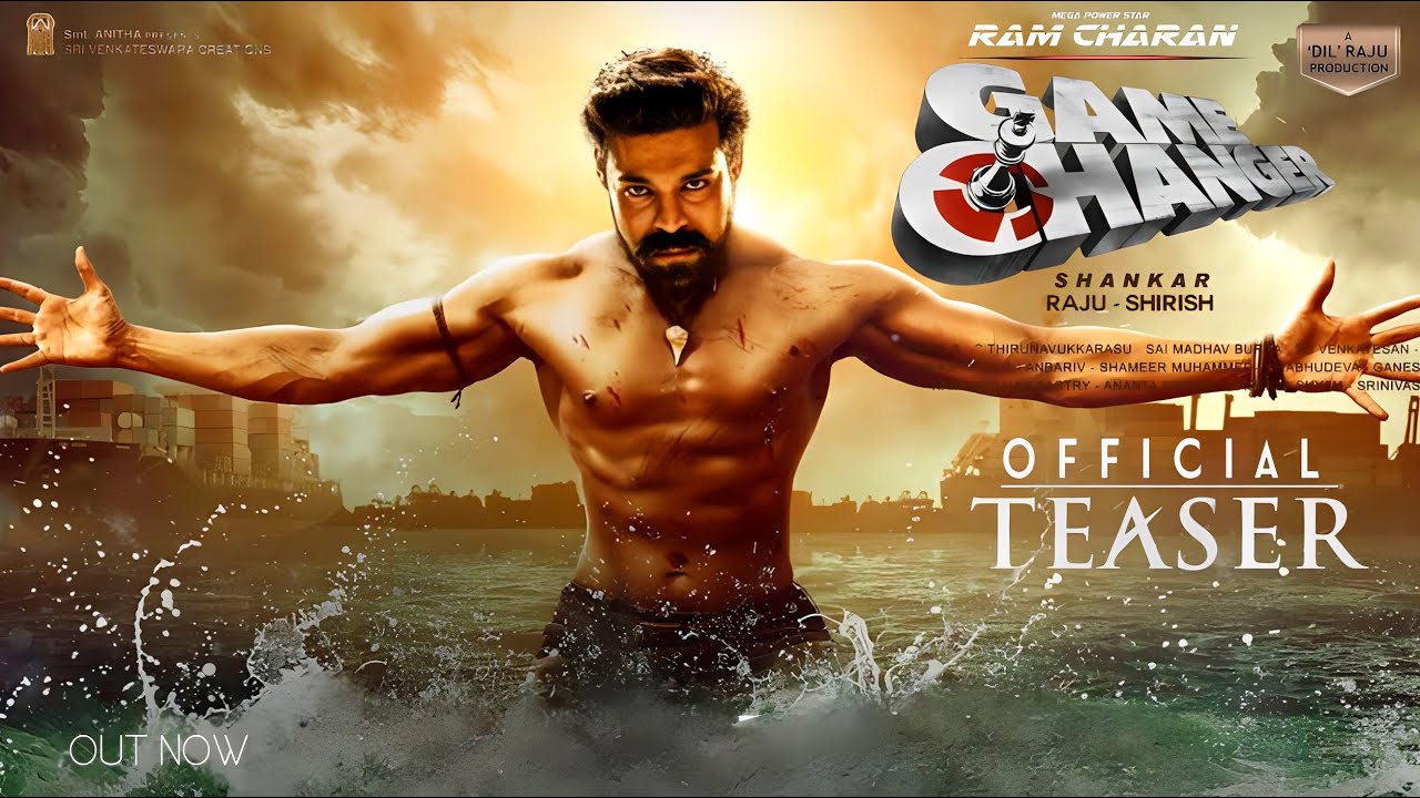 GAME CHANGER - Ramcharan Intro First Look Teaser|Game Changer Official ...
