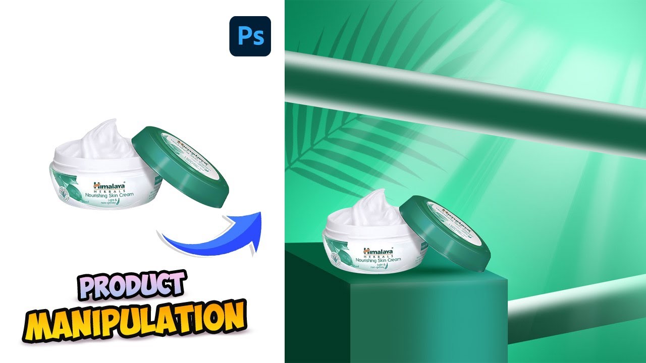 Face Cream Creative Product Manipulation in Photoshop # ...